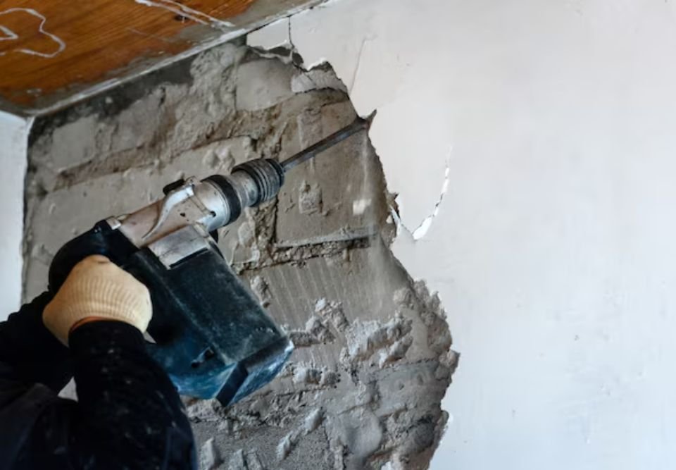 How To Remove Plaster From A Wall | Allison Moore Guerrilla Gardening ...